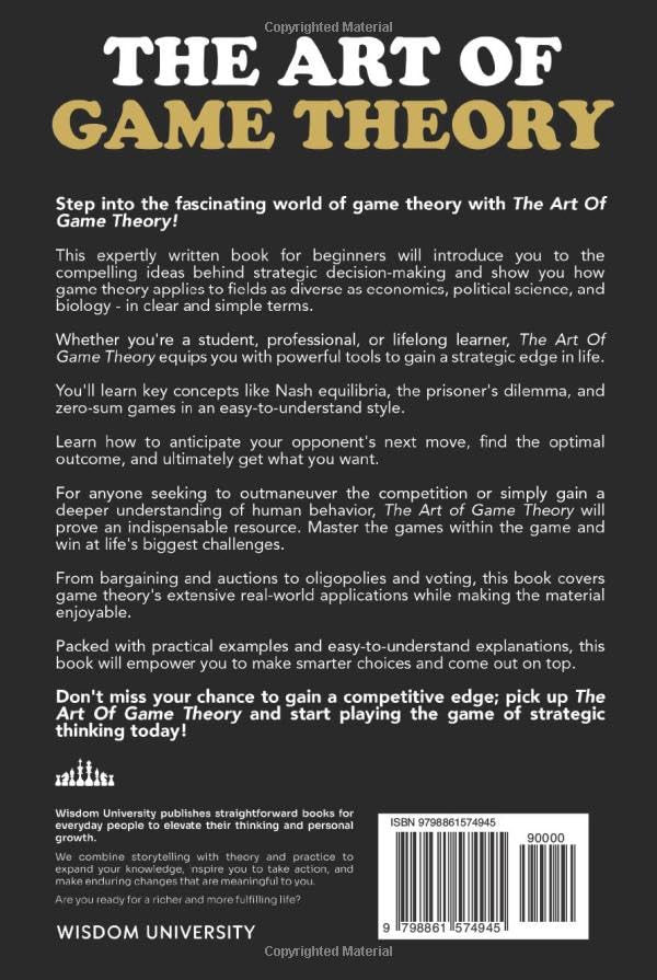 Snapklik.com : The Art Of Game Theory: How To Win Lifes Ultimate ...
