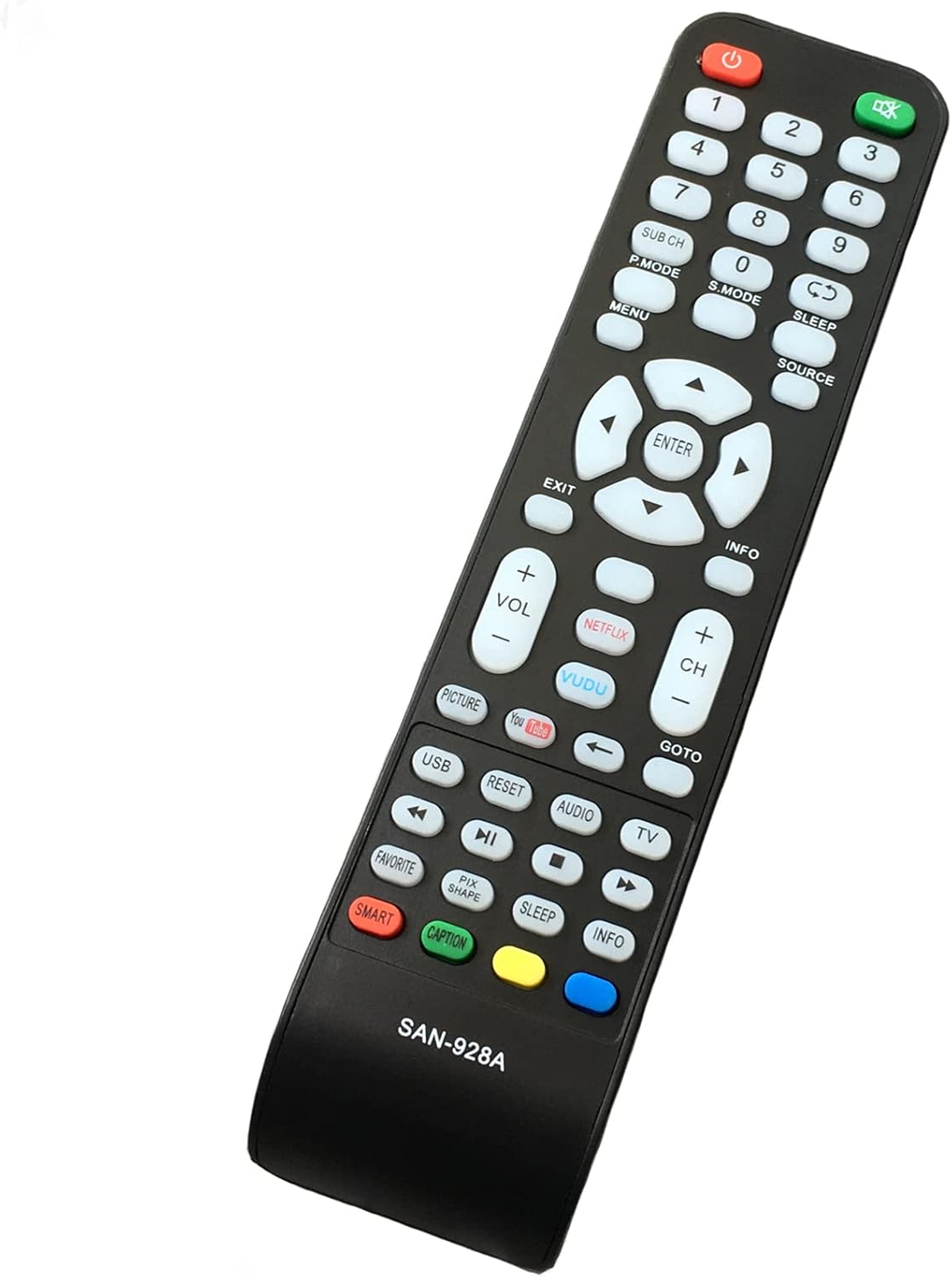 Amazon.com: Replacement Remote Control Compatible for Sanyo TV HT32546 ...