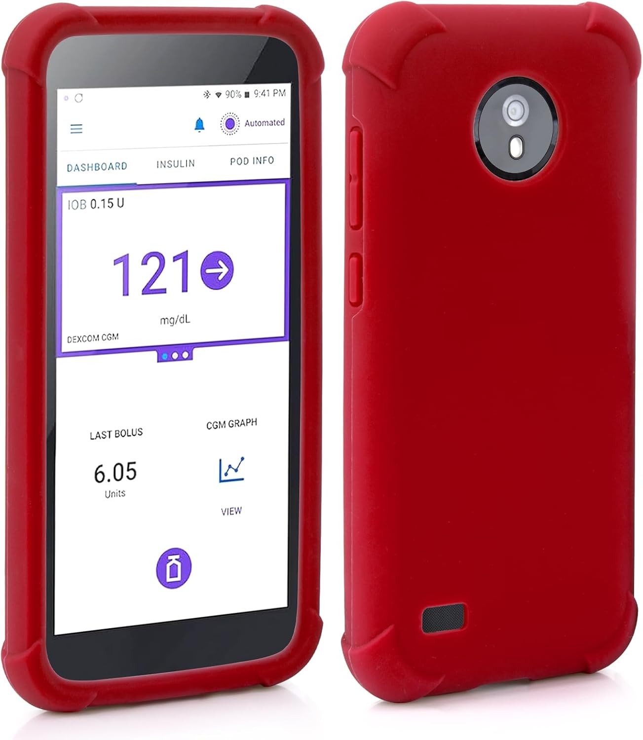 Silicone Case For Omnipod 5 Soft Omnipod Cover Gel Skin Case Designed To Protect