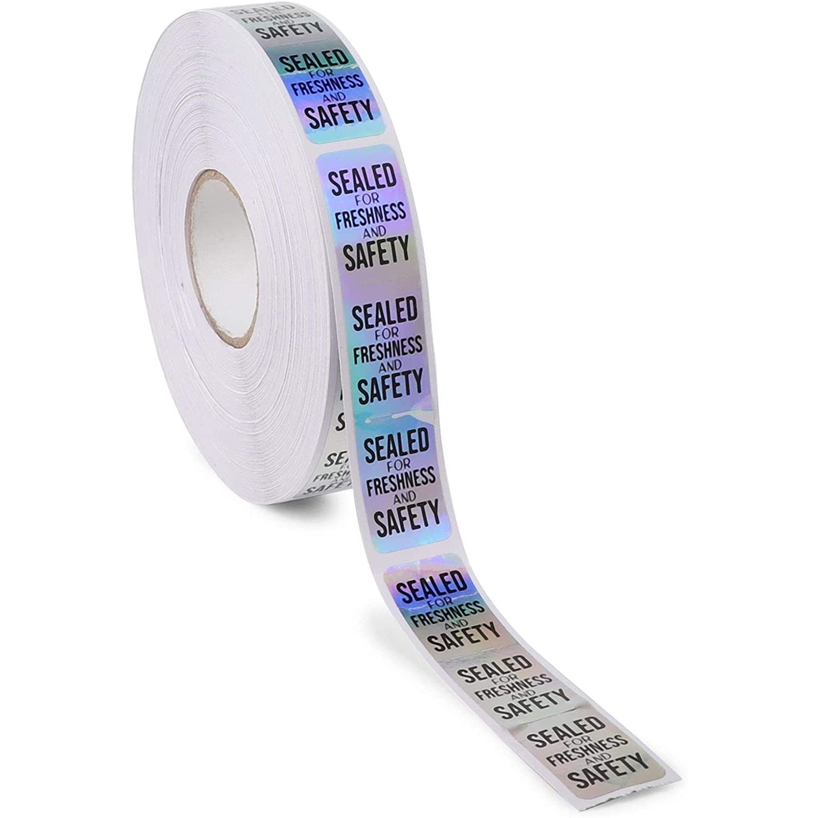 Snapklik.com : Stockroom Plus Tamper Evident Sticker Roll - Food ...