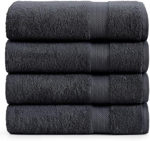 Amazon.com: LANE LINEN Bath Towel Sets for Bathroom - Gym Towel, Bath ...