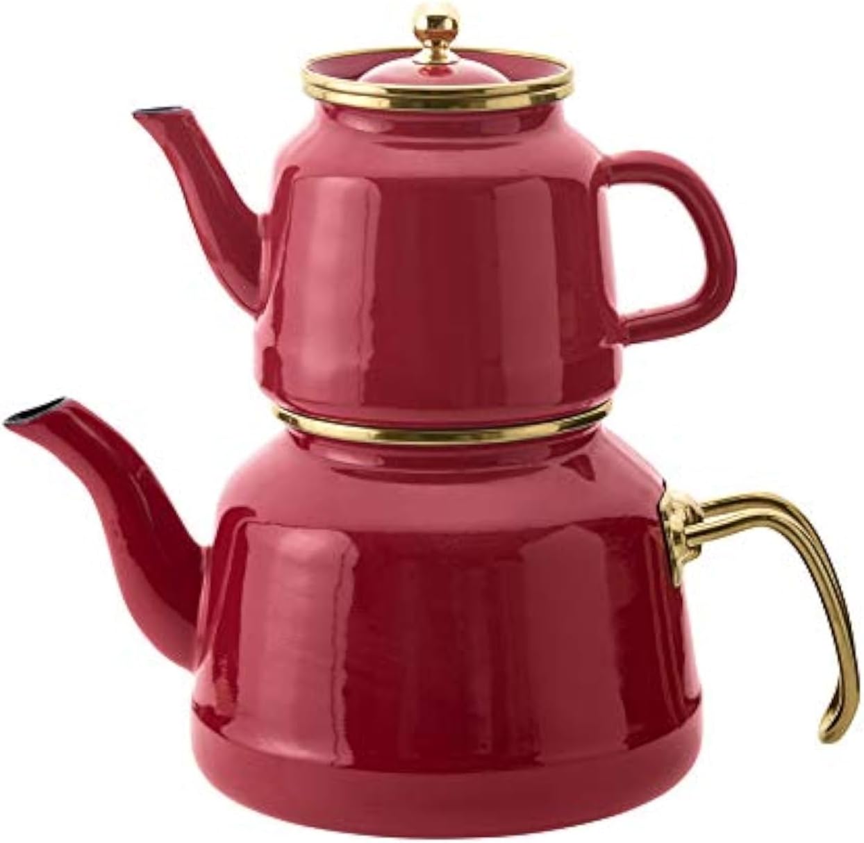 Amazon.com | Emsan Troy Kettle Nostalgia Enamel Vintage Teapots ...