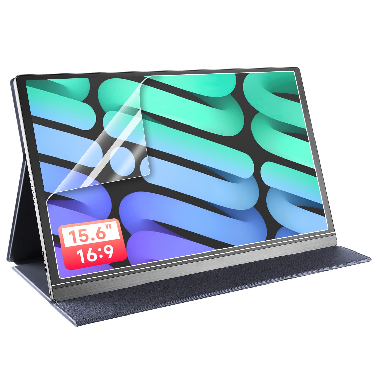 Saco 15.6 inch Laptop Fiber Glossy Screen Protector Compatible for HP ...