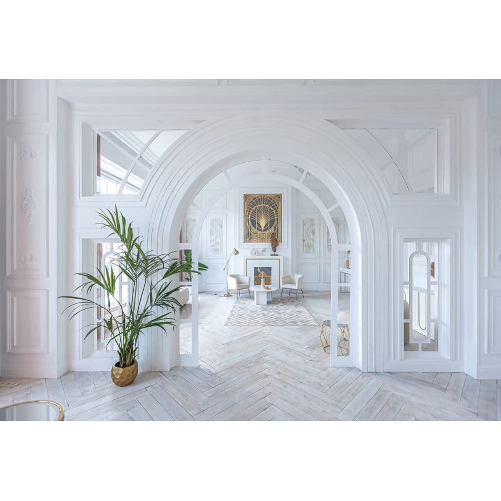 Amazon.com : DORCEV 20x10ft Modern Room Interior Backdrop Boudoir ...