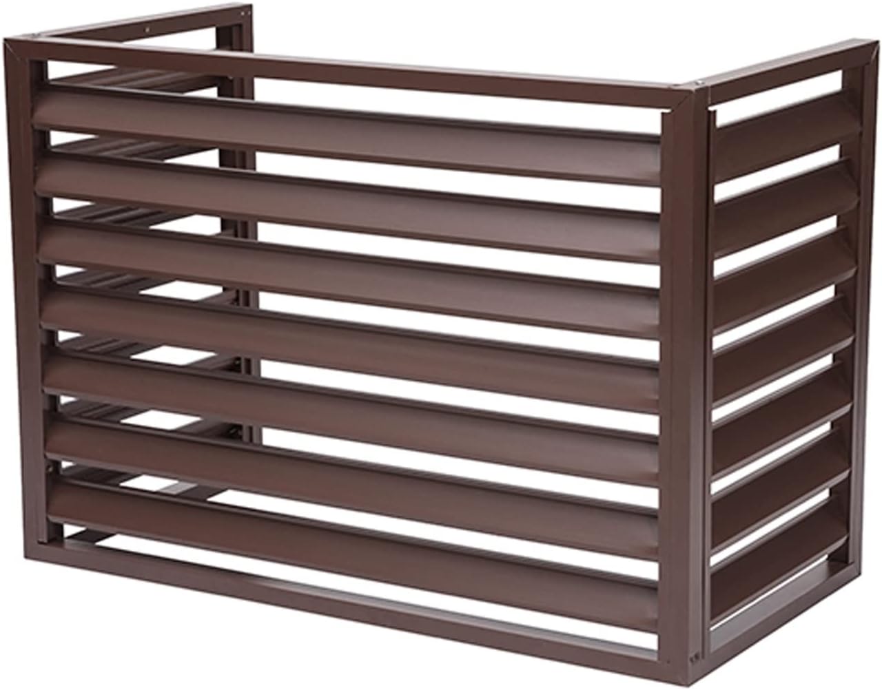 Amazon.com : HORV Outdoor Air Conditioner Fence Screen, Heavy Duty ...