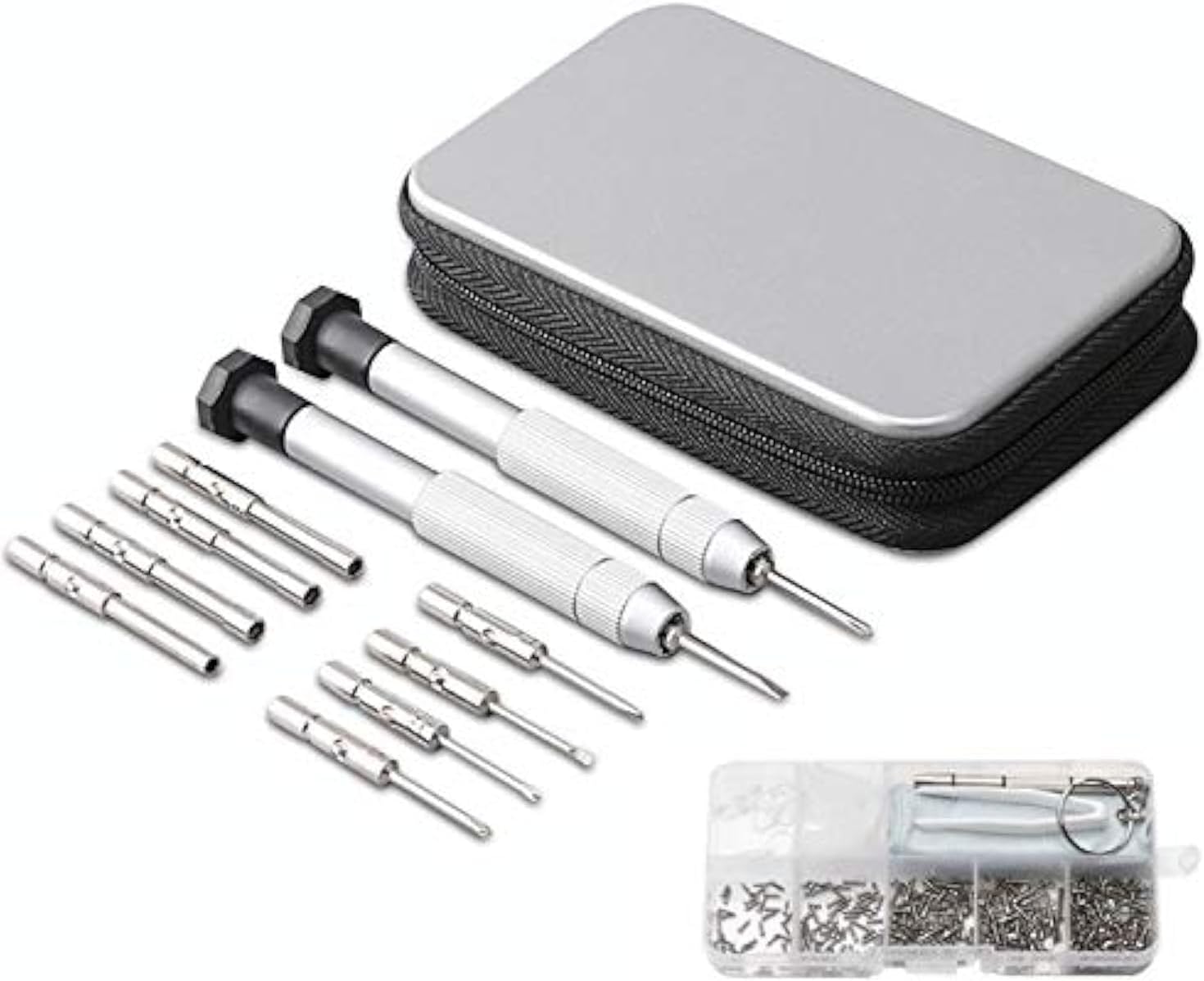 Amazon.com: Precision Screwdriver Set, Eyeglass repair kit with 10 ...