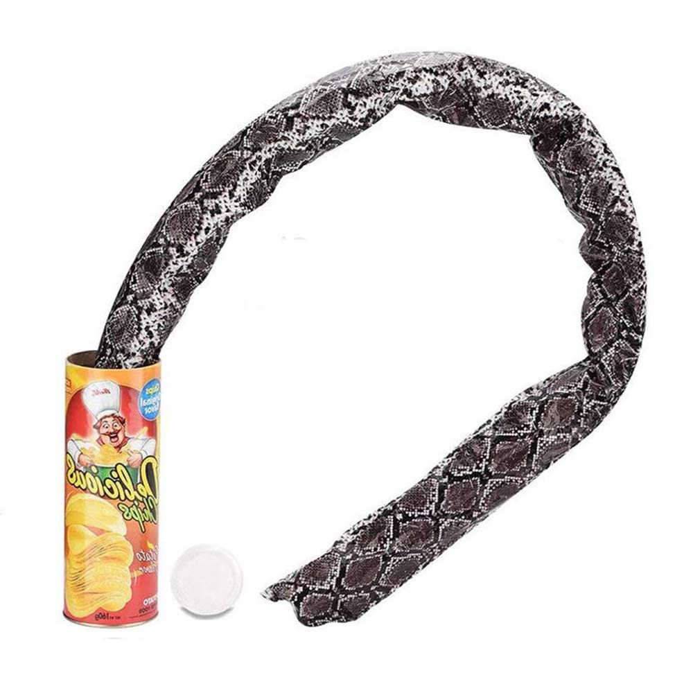 Buy Canned Potato Chip Snake Tricky Toy Pranks Magic Props Funny Scream ...