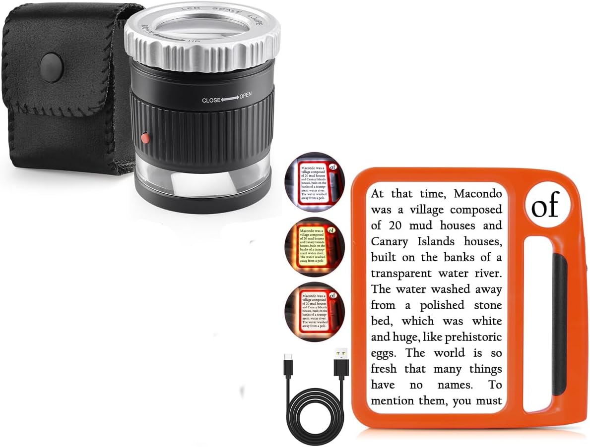 Amazon.com: 30X Loupe Magnifier,Adjustable Focal Length Magnifier 5X ...