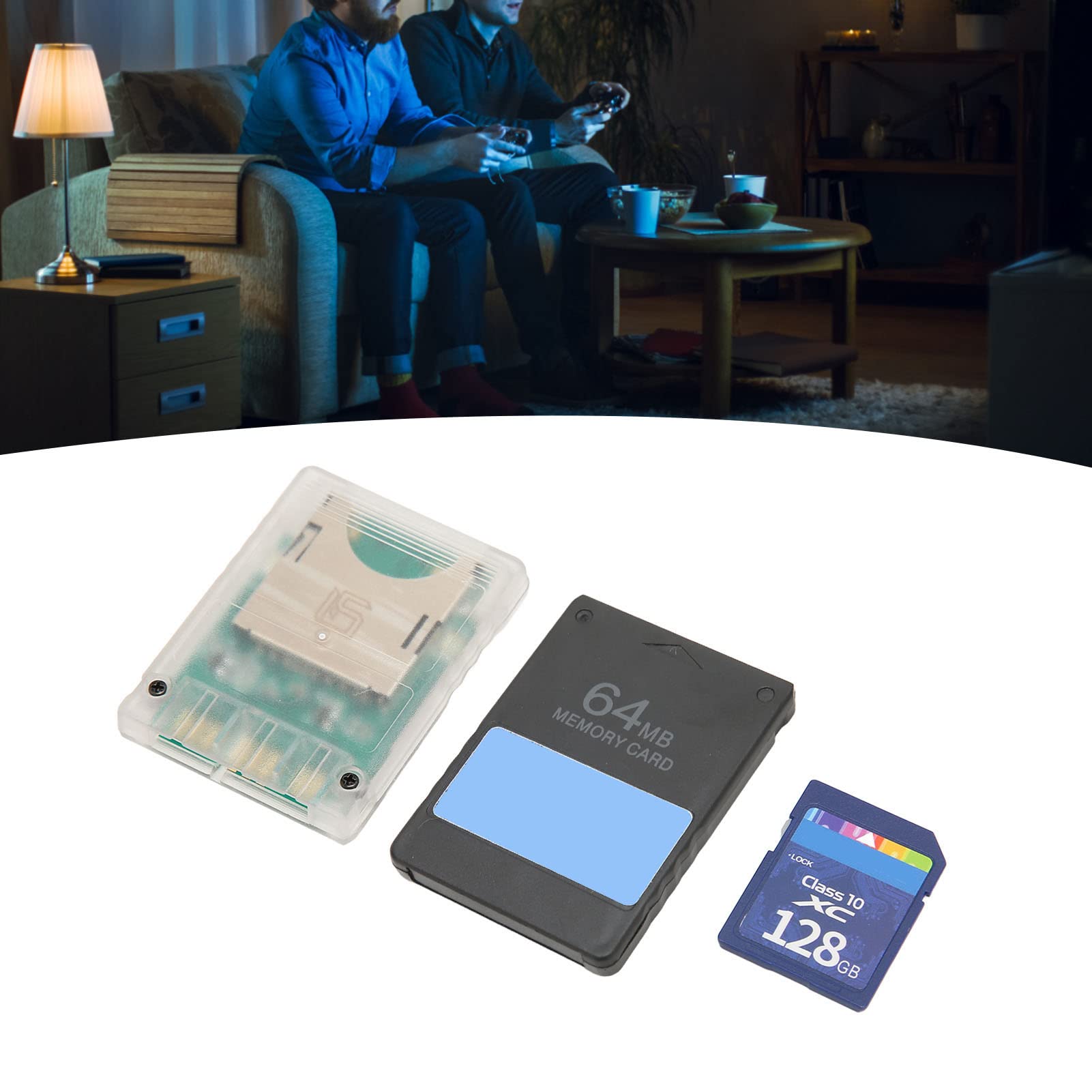 Snapklik.com : PS2 FMCB Memory Card MX4SIO SIO2SD Card Adapter