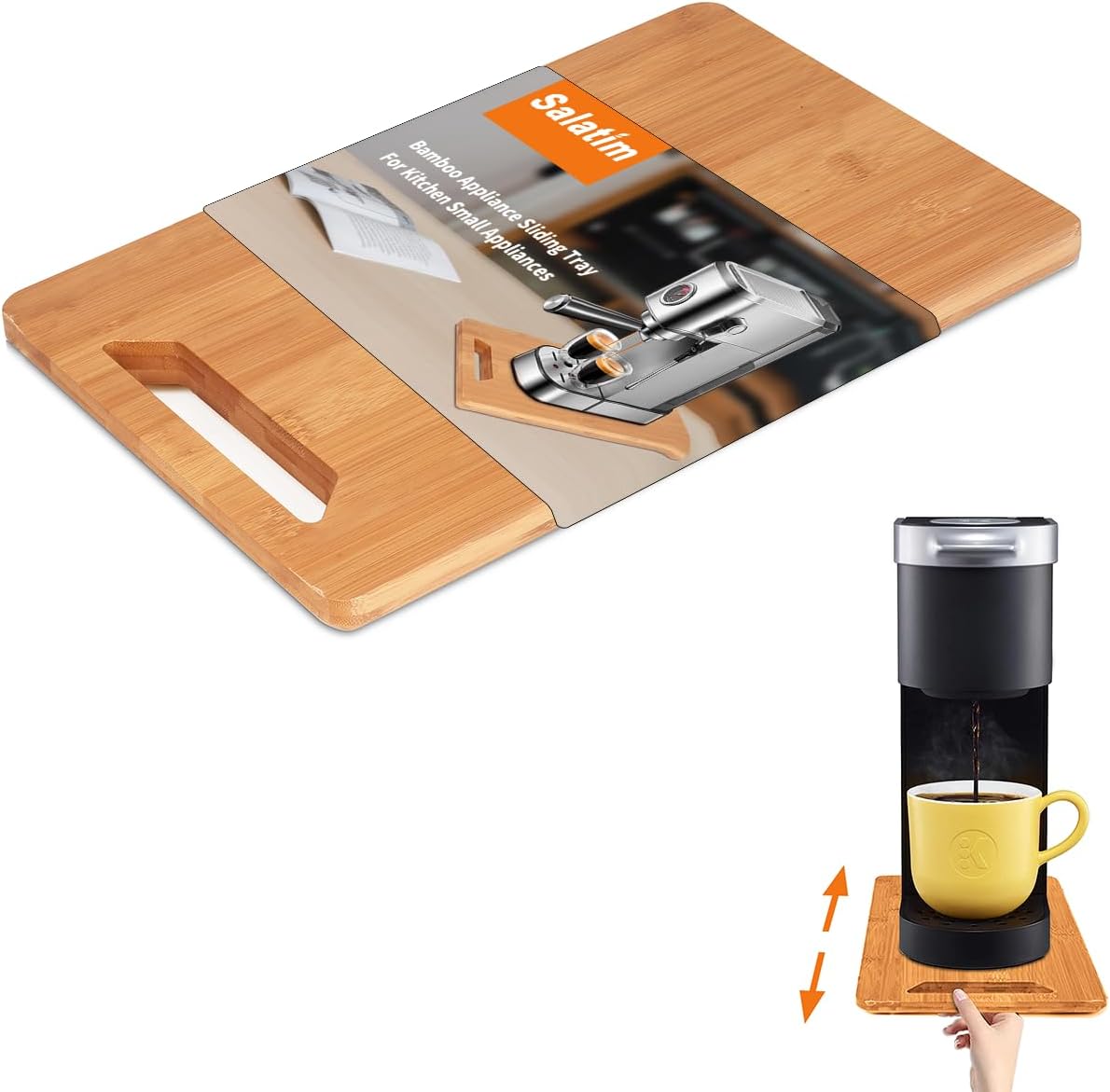 Amazon.com: Sliding Tray for Coffee Maker Slider Tray for Counter ...