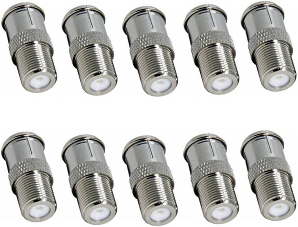 Amazon.com: Fanbalunke Coax Quick TV Connector 7 Pcs Quick Connect ...