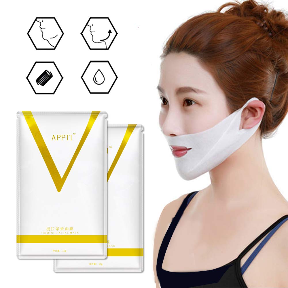 Amazon.com : V Line Face Mask and Double Chin Reducer Intense Jawline ...