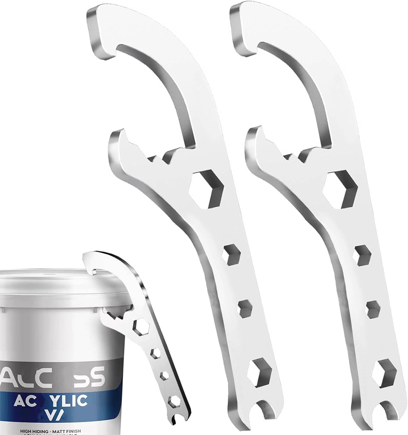 Amazon.com: Bucket Opener Paint Can Opener Tool 5 Gallon Lid Opener ...