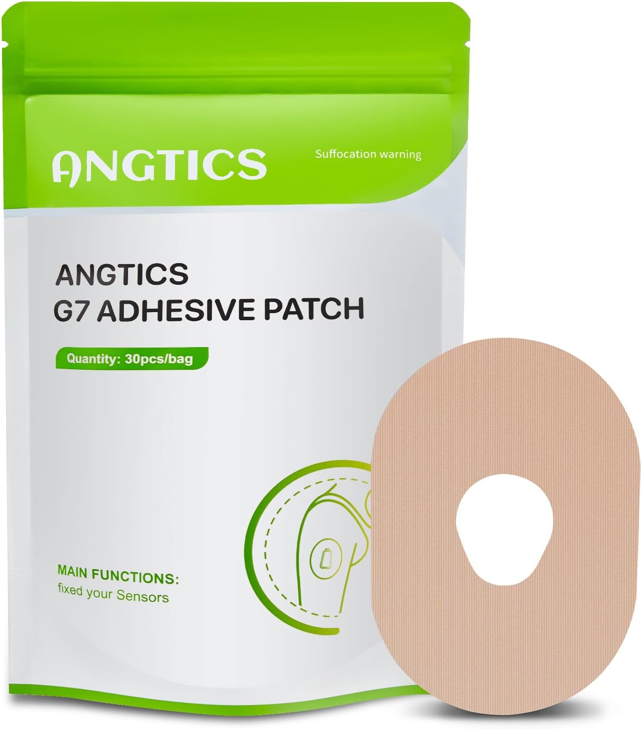 Amazon.com: ANGTICS Dexcom G7 Adhesive Patches Waterproof, 30 Pack ...