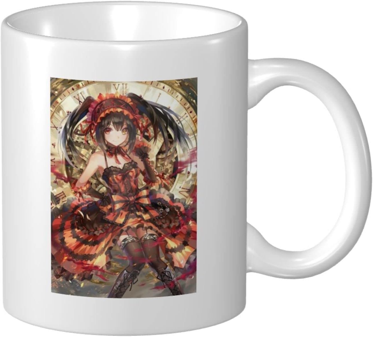 Amazon.com: KKdskkds Date A Live Tokisaki Kurumi Ceramic Coffee Mug ...