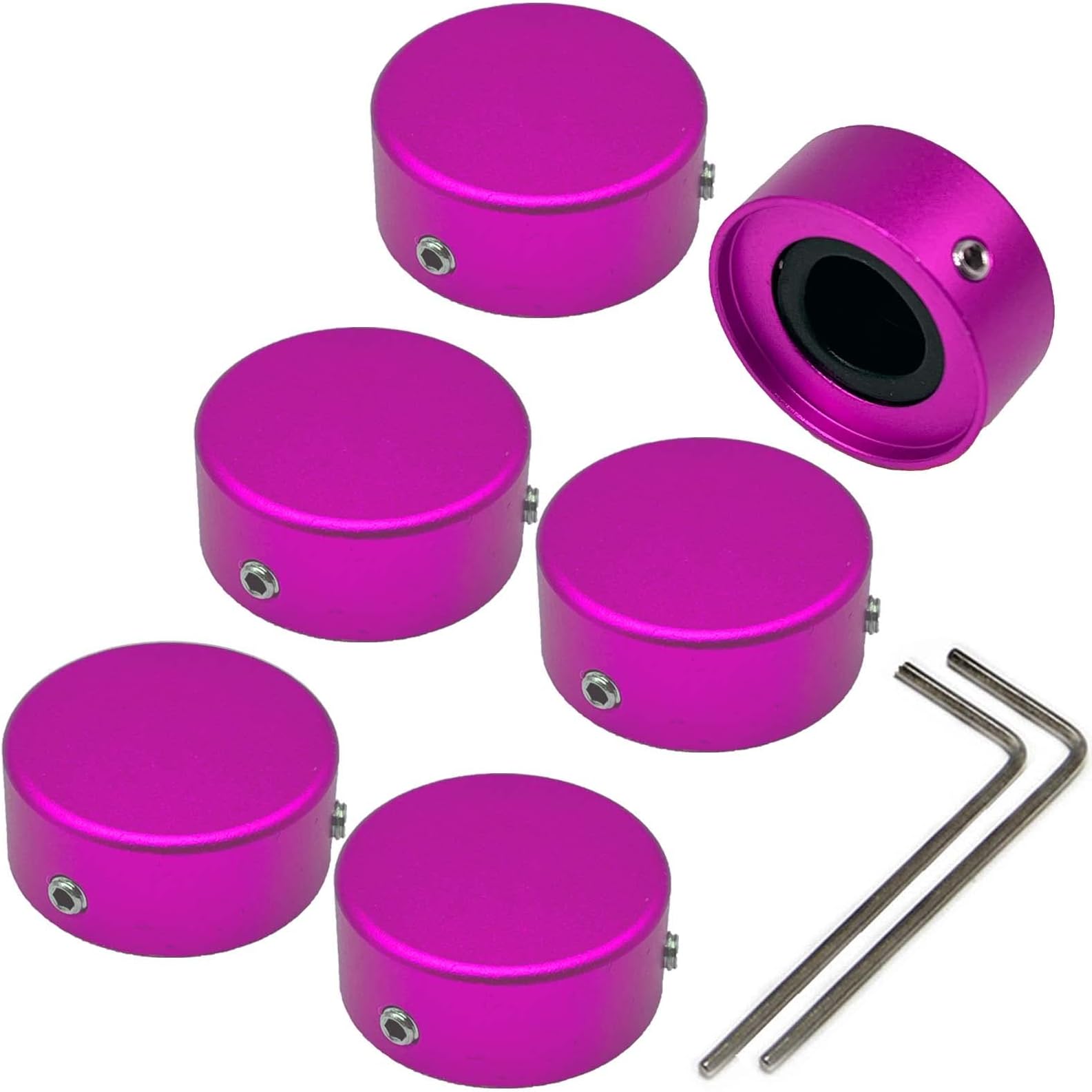 Amazon.com: SOLUTEK Footswitch Topper Guitar Pedal Button Caps with 3 ...