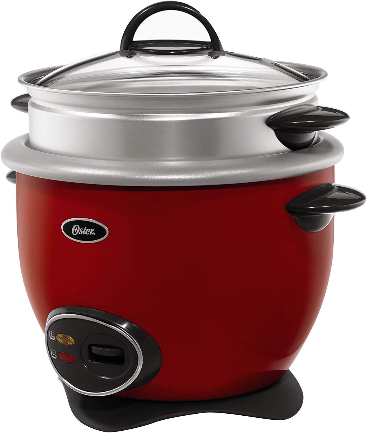 Amazon.com: Oster CKSTRCMS14-R 14 Cup Rice Cooker with Steam Tray, Red ...