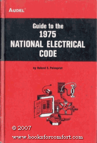 Guide to the 1975 National electrical code : Amazon.com.mx: Libros