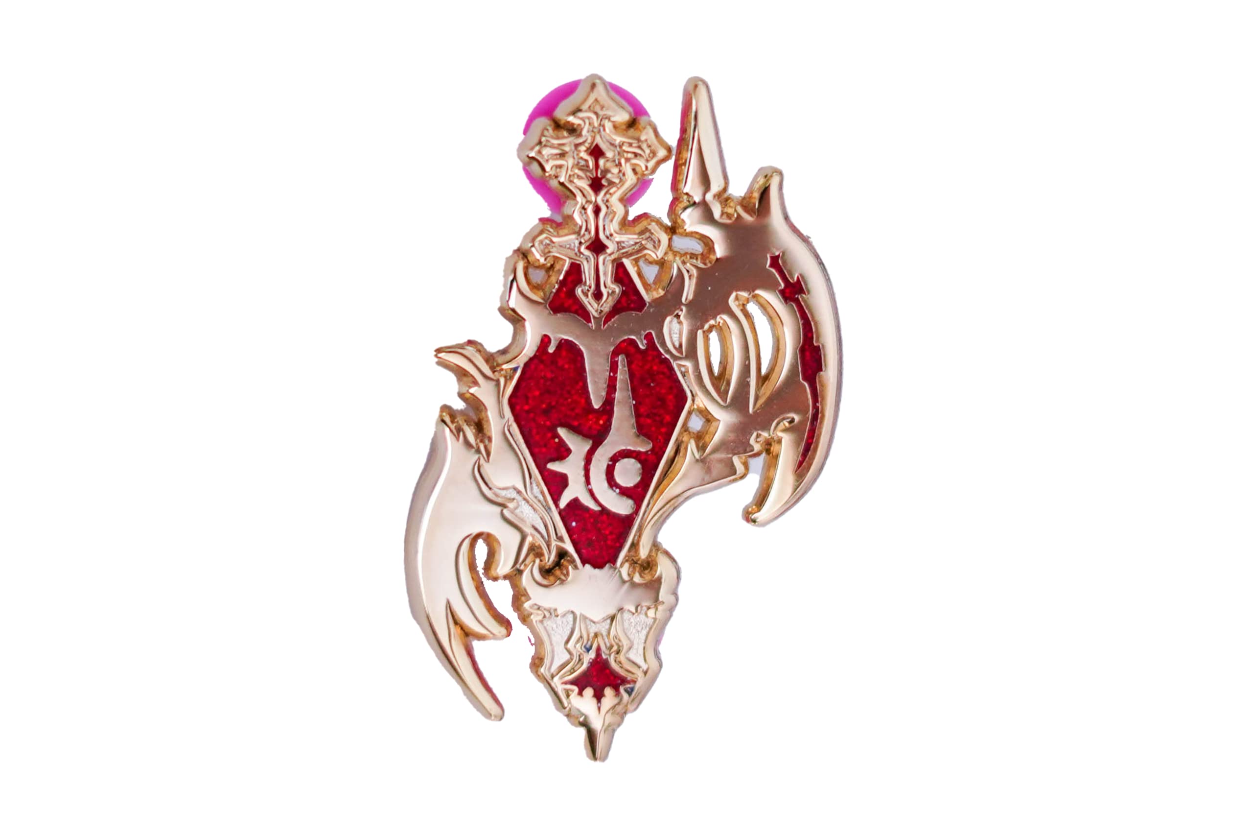 Amazon.com: Gaming Job/Class Inspired Emblem FFXIV FF14 Enamel Pin (Red ...