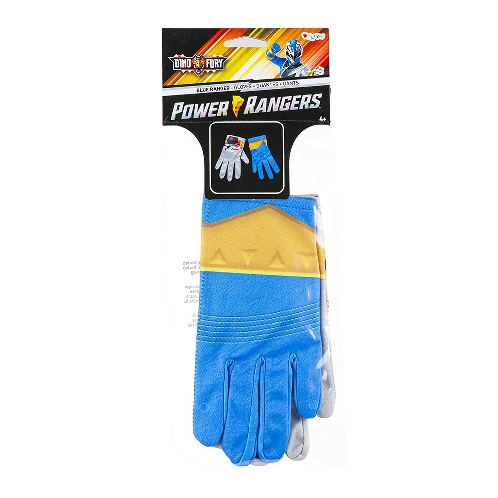Snapklik.com : Blue Ranger Gloves For Kids, Official Power Rangers Dino ...
