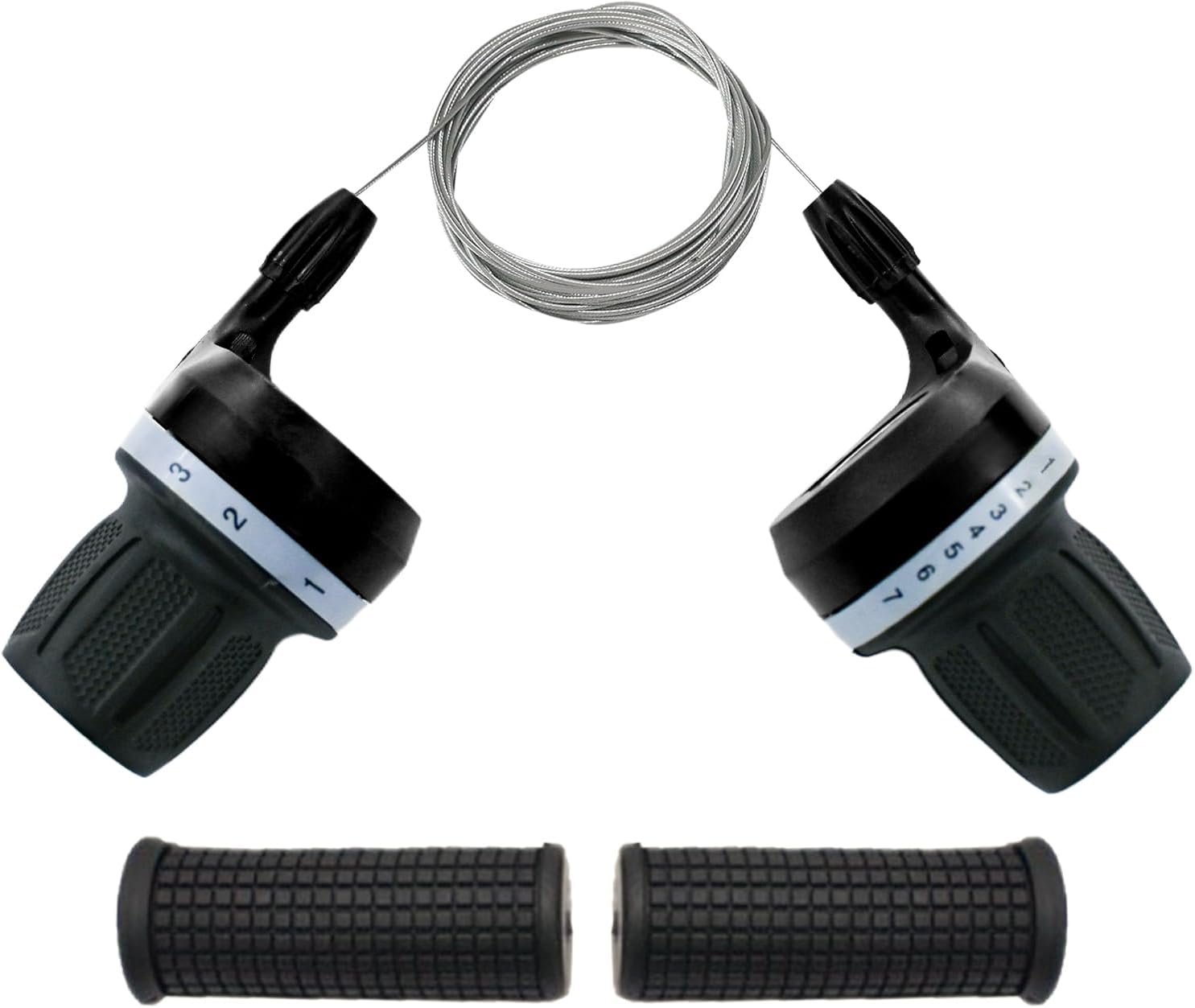 Amazon.com: Tailcle 1 Pair 3X7 Speed Bike Shifter, Bicycle Shifter ...