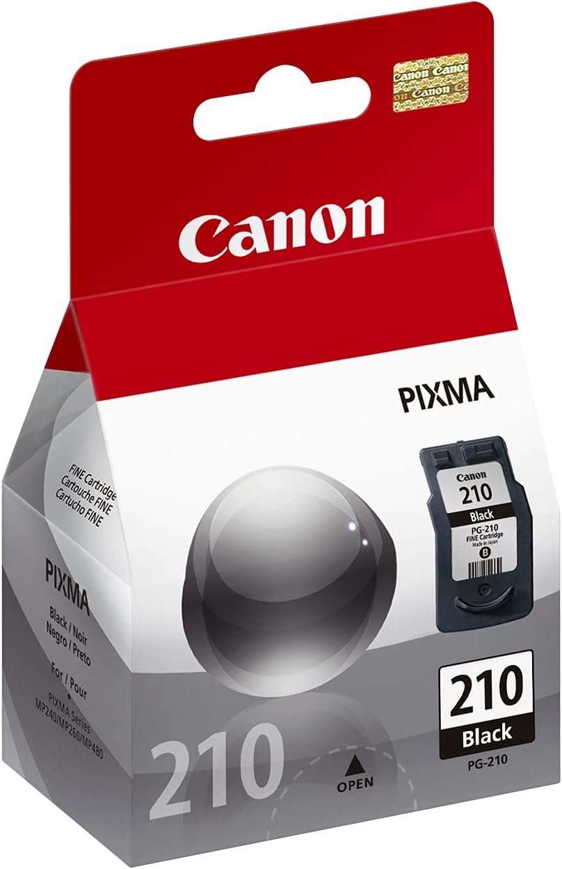Canon Genuine Canon PG-210 Ink Cartridge, Black : Amazon.ca: Office ...