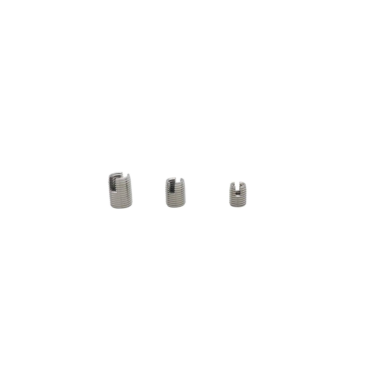 Buy Threaded Inserts, M3 M4 M5 M6 M8 M10 M12 302 Stainless Steel Self ...