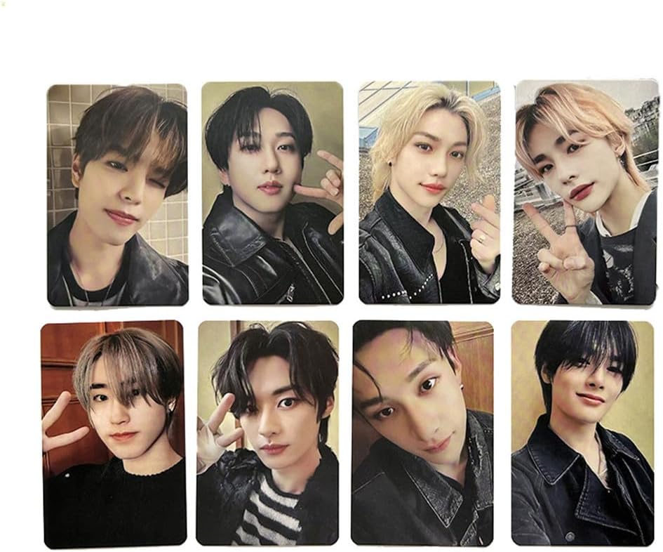 Amazon.com: Valman Kpop Stray Kids 5 Star LOMO Card Photocard Special ...