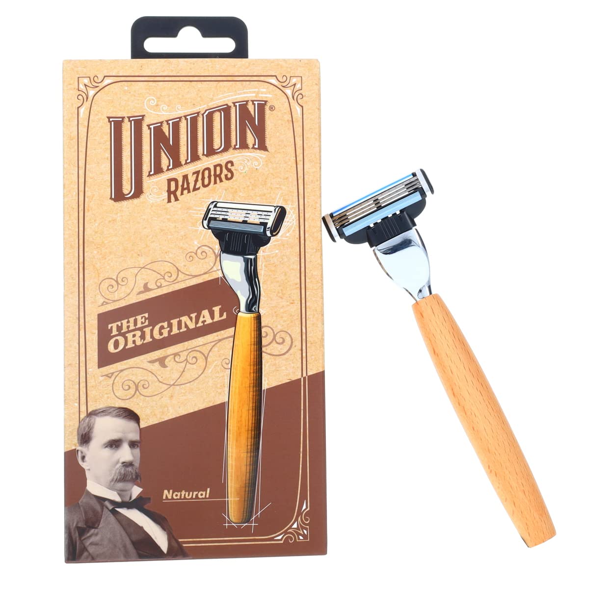 Amazon.com: Union Razors RZ1 Wooden Razor : Beauty & Personal Care