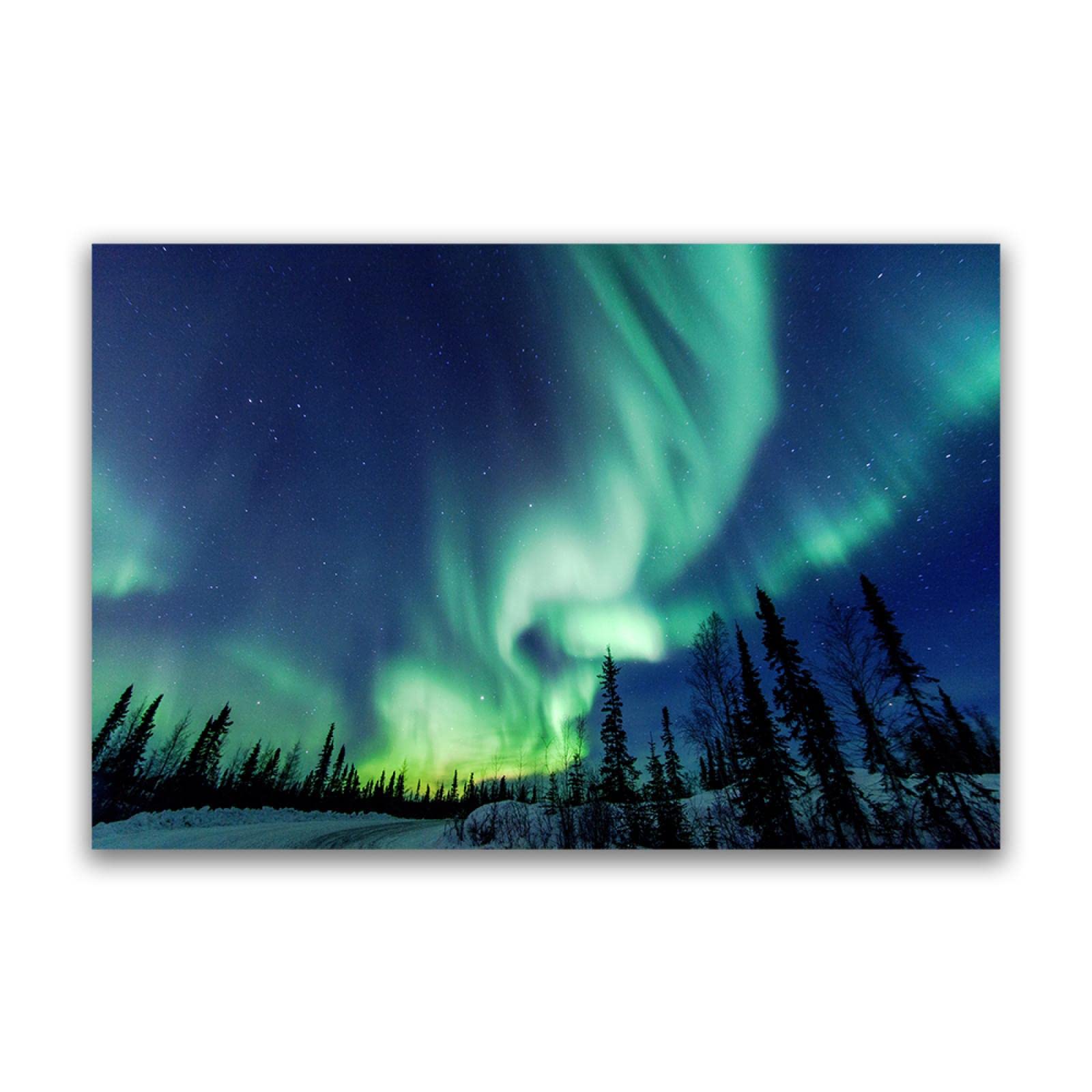 Blue Aurora Landscapes
