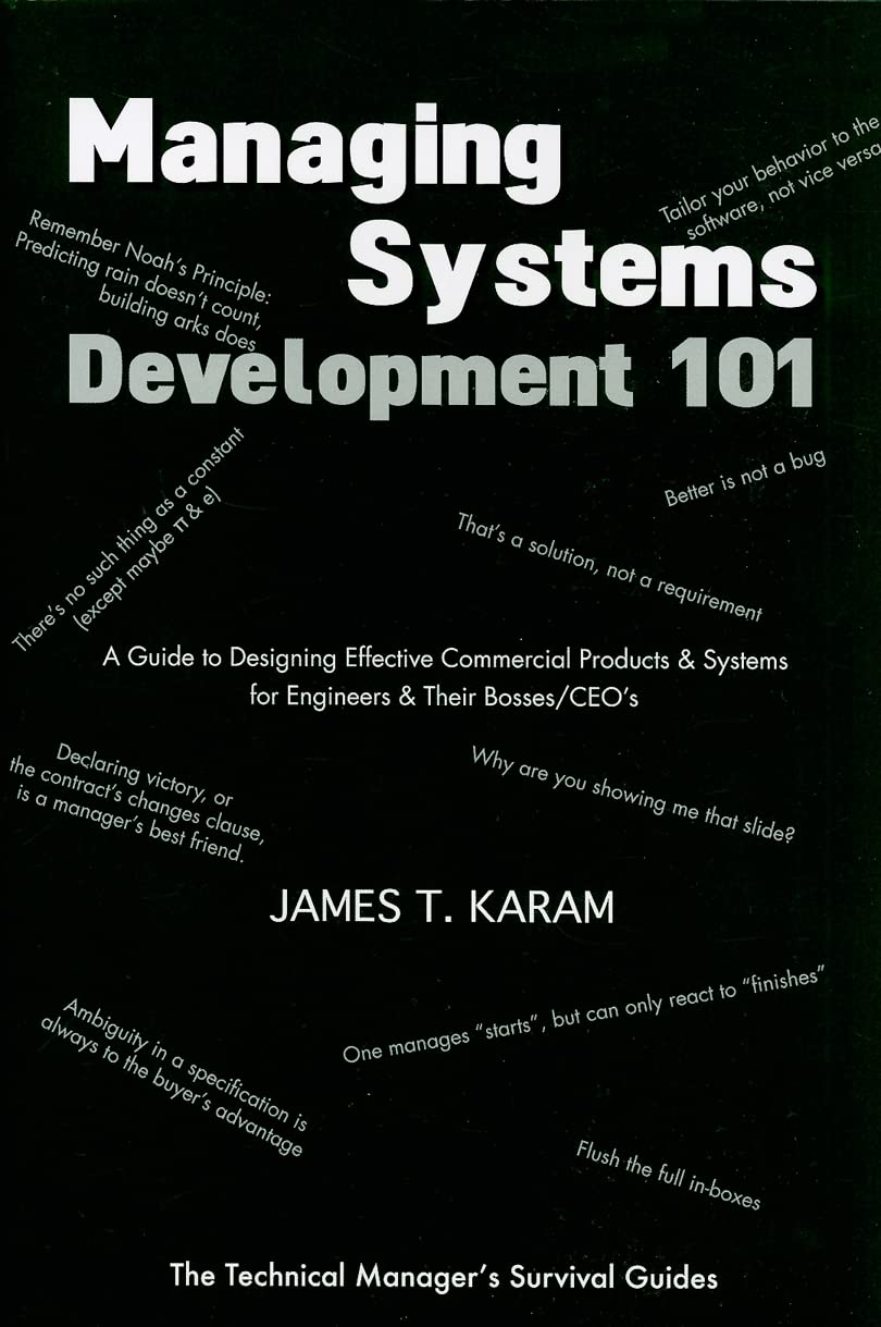 Amazon.com: Managing Systems Development 101: A Guide to Designing ...