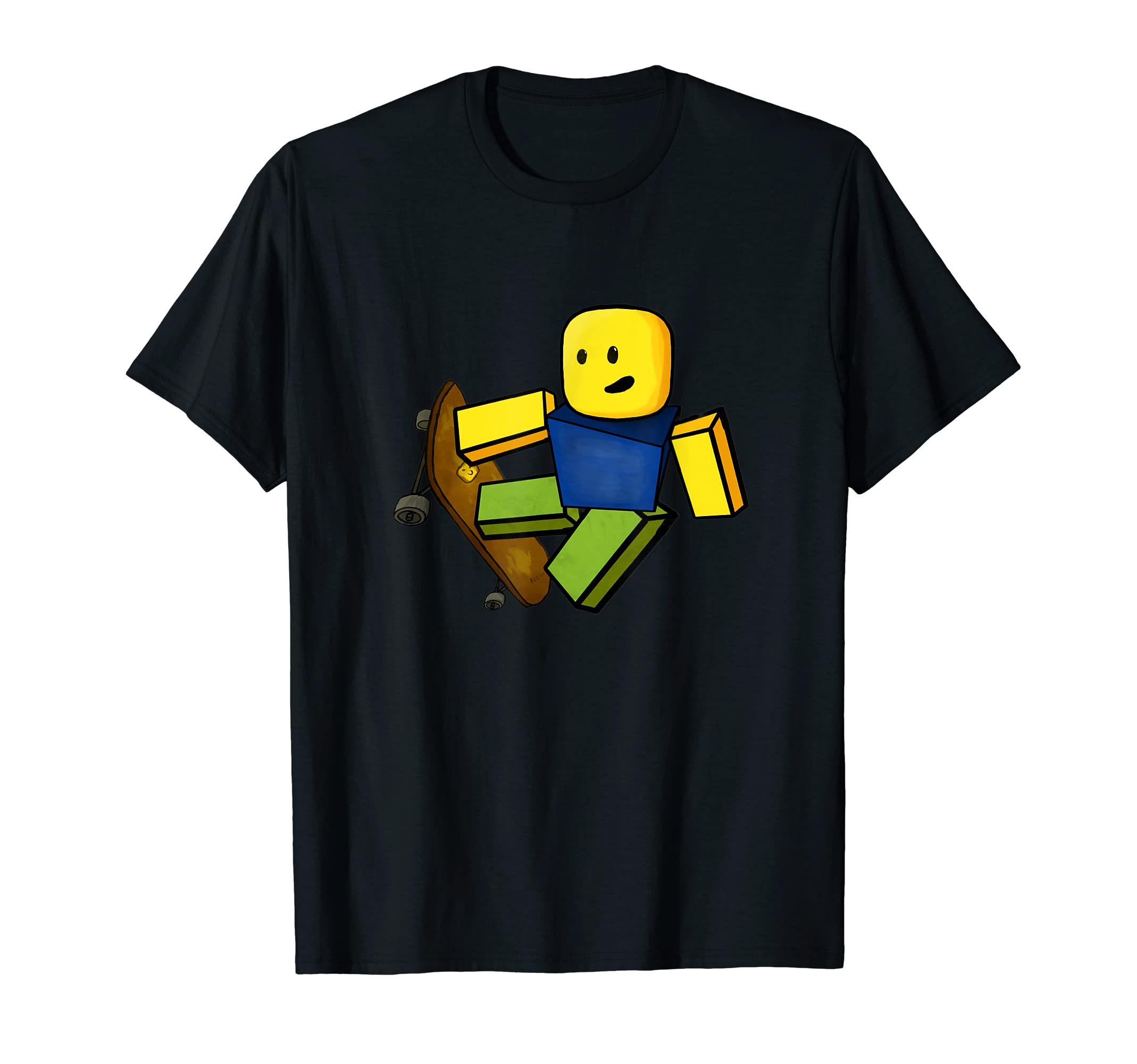 Amazon.com: Blox Noob Skater | Funny Meme Gaming Gift For Gamers T ...