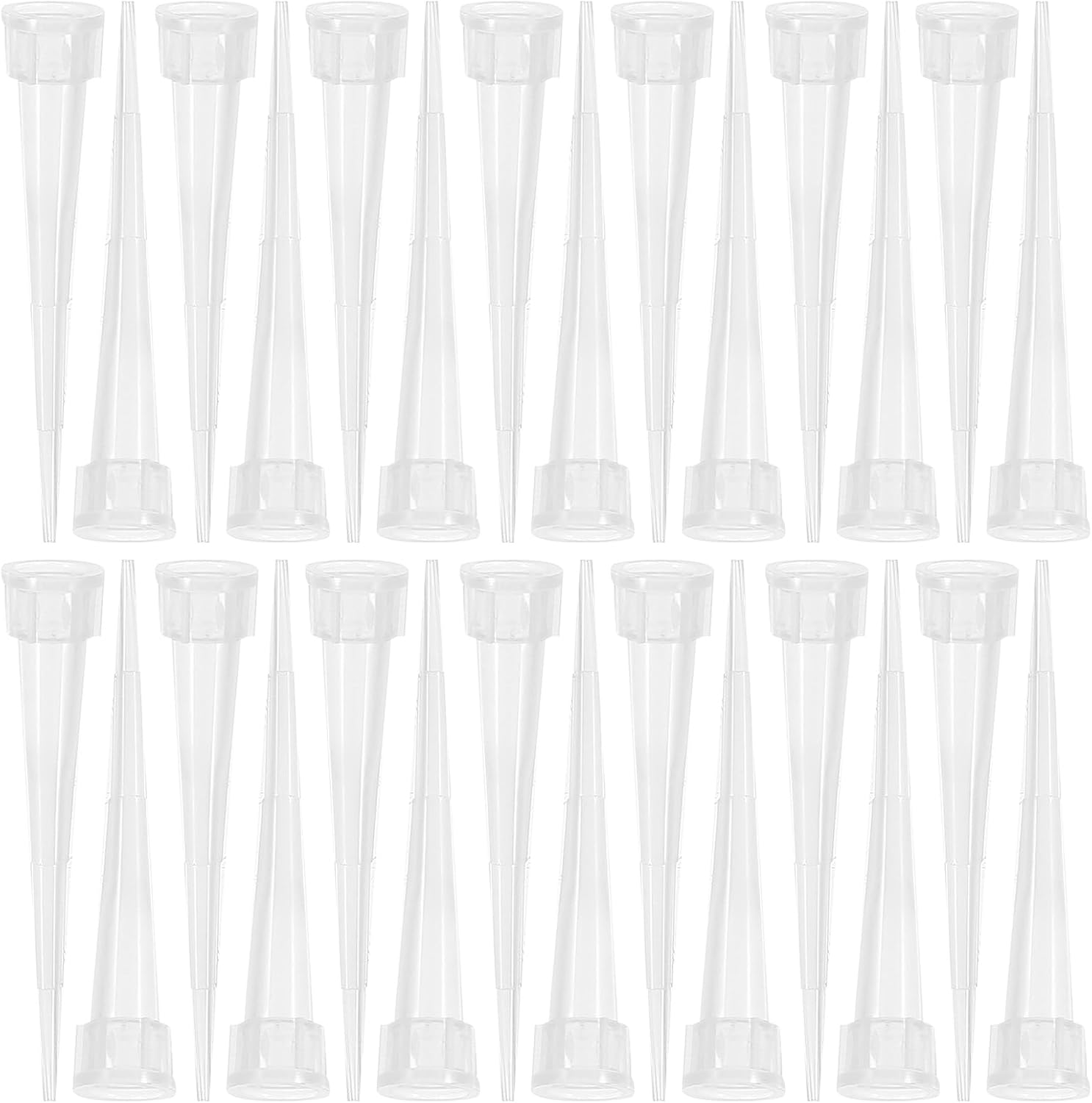 Amazon.com: 100 Pcs Floral Tubes Plastic Floral Water Tubes Stems Picks ...