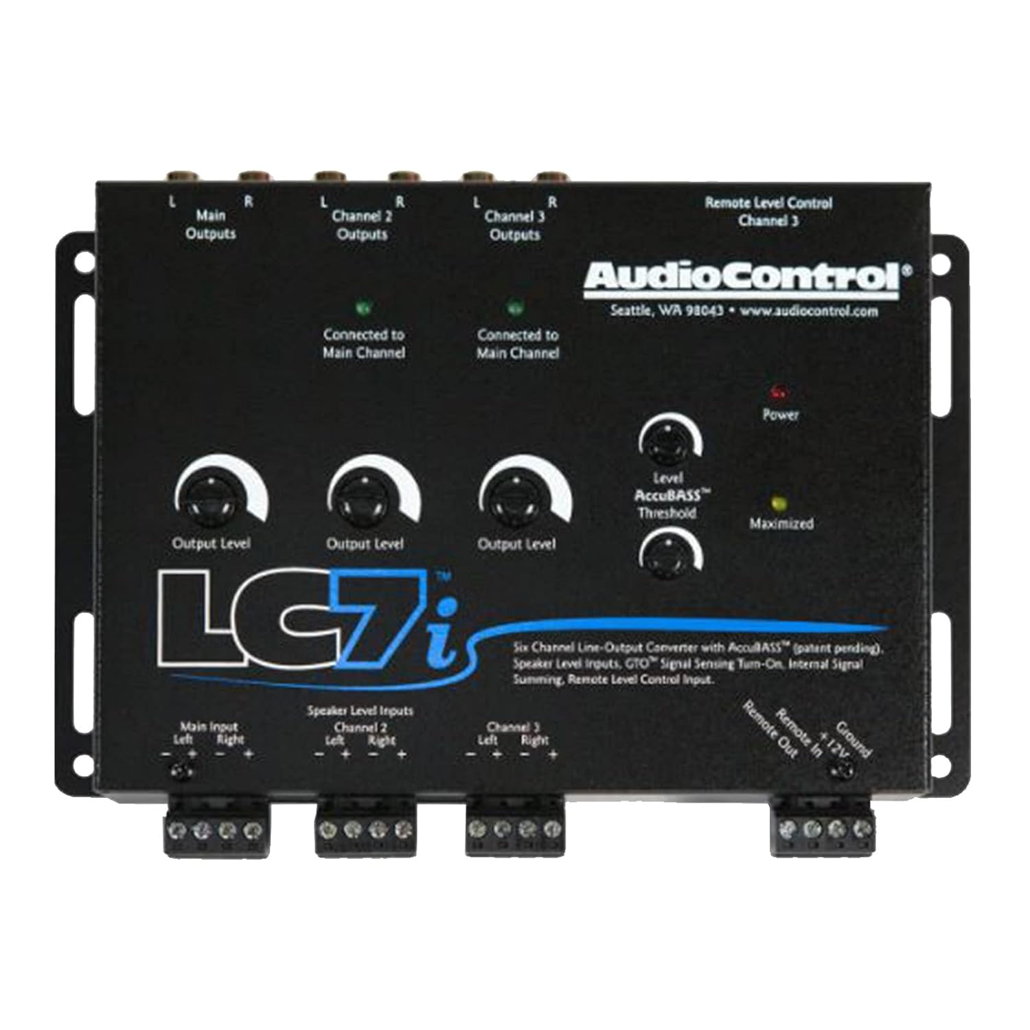 Amazon.com: AudioControl LC7i Black 6-Channel Line Output Converter ...