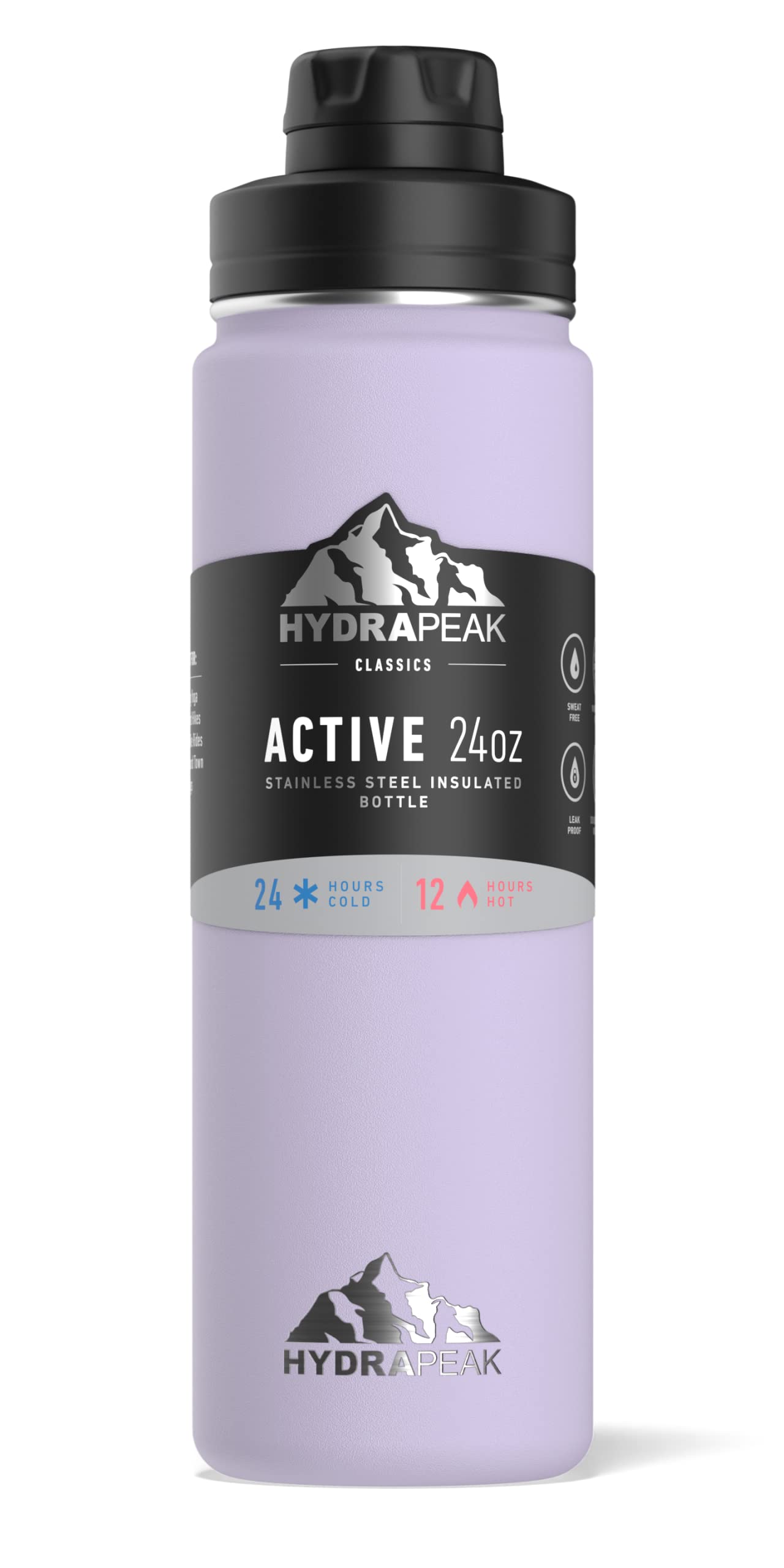 Snapklik.com : Hydrapeak Vacuum Insulated Water Bottle - Stainless ...