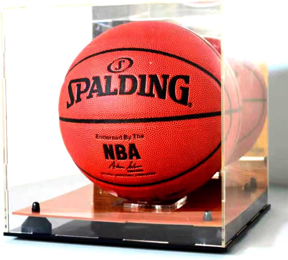 Amazon.com: Full Size Basketball Square Shape Soccer Ball Acrylic ...