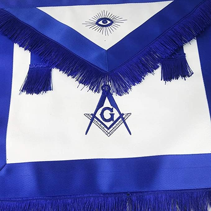 Amazon.com: Master Mason Masonic Apron Blue Lodge Leather Square ...