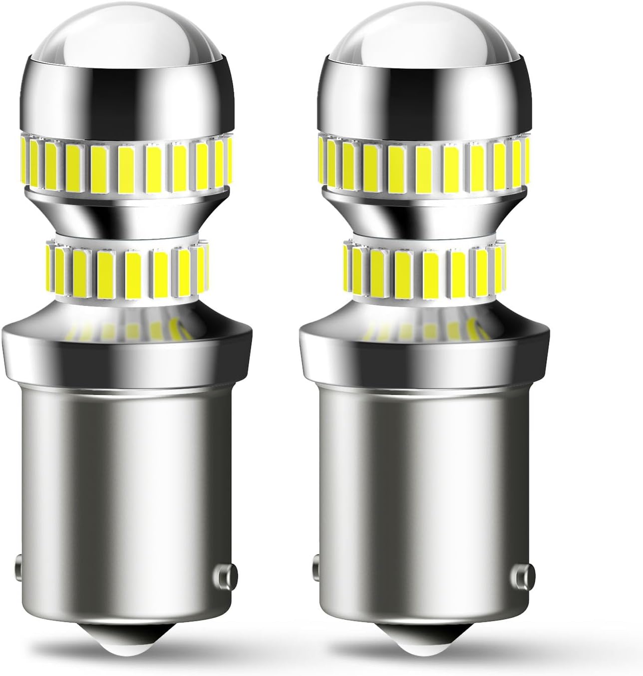 AUXITO 2600 Lumens 1156 LED Bulbs BA15S P21W 7506 LED Light Bulbs Replacement for Backup Reverse ...