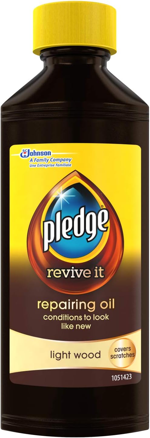 Pledge Revive It Repairing Oil Light Wood, 100 ml : Amazon.co.uk: Grocery