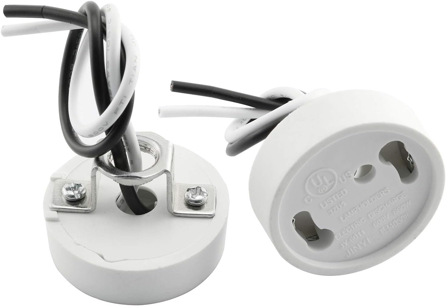 Gu24 Base Socket,TWDRTDD Bi-Pin (GU24) Base Twist and Lock Base Lamp ...