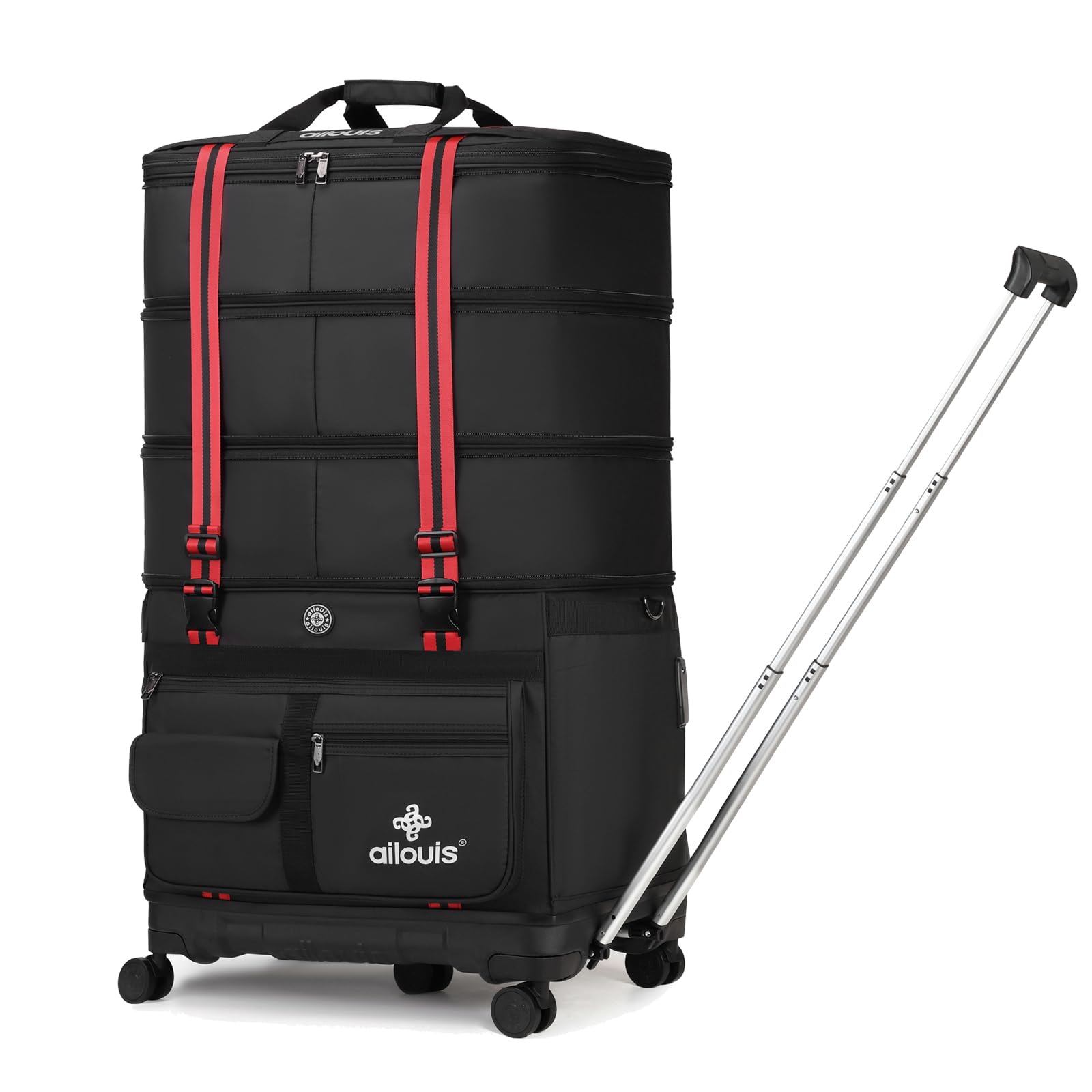 Amazon.com | SOBIY Expandable Foldable Luggage Bag with Telescoping ...