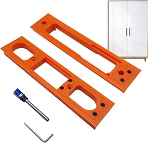 Door Jamb Hinge Jig | Router Template for Door Hinges - Lightweight ...