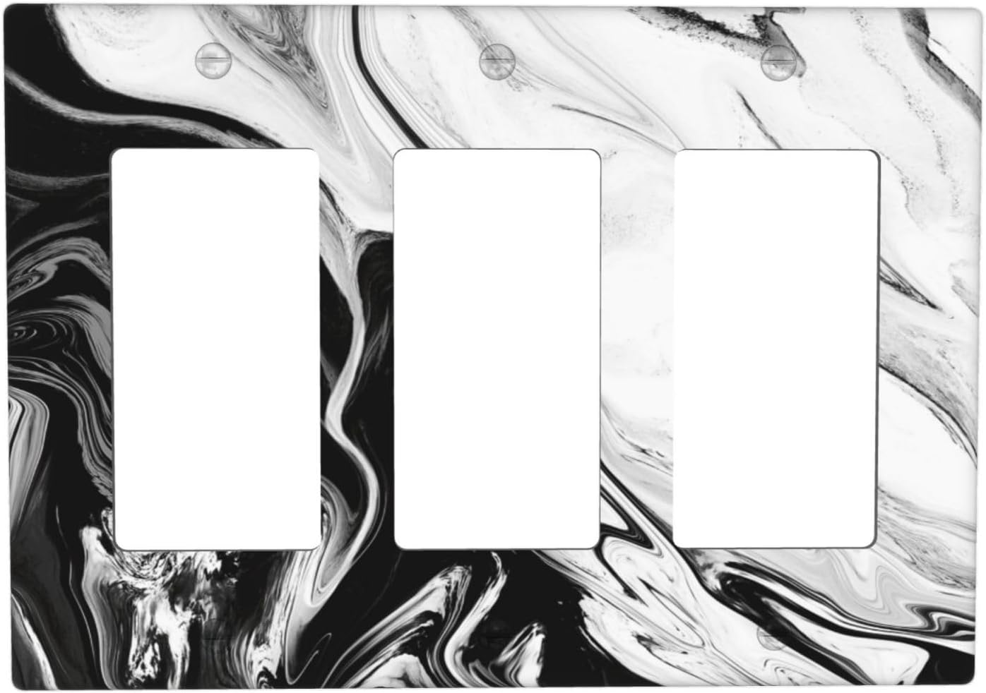 Amazon.com: DJTRRF Abstract Marble Ink Texture 3 Gang Rocker Light ...