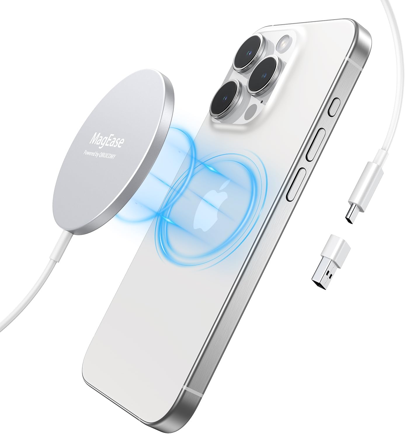 EXW Wireless Charger for Magsafe Charger, 15W Fast Magnetic Charging ...