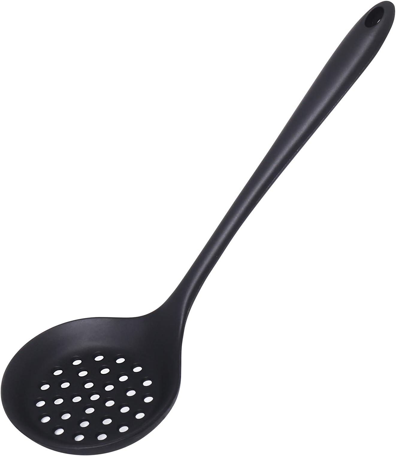 Amazon.com: 2 Pieces Strainer Scoop Colander Slotted Pasta Spoon ...