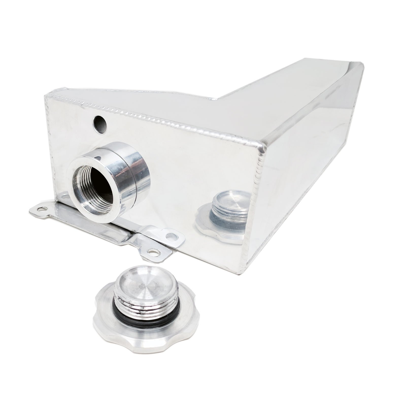 Coolant Tank Aluminum Coolant Overflow Tank For Subaru WRX STI 2002 ...