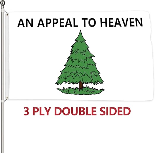 Amazon.com : Probsin Appeal to Heaven Flag 3x5 Ft Double Sided 3 Ply ...