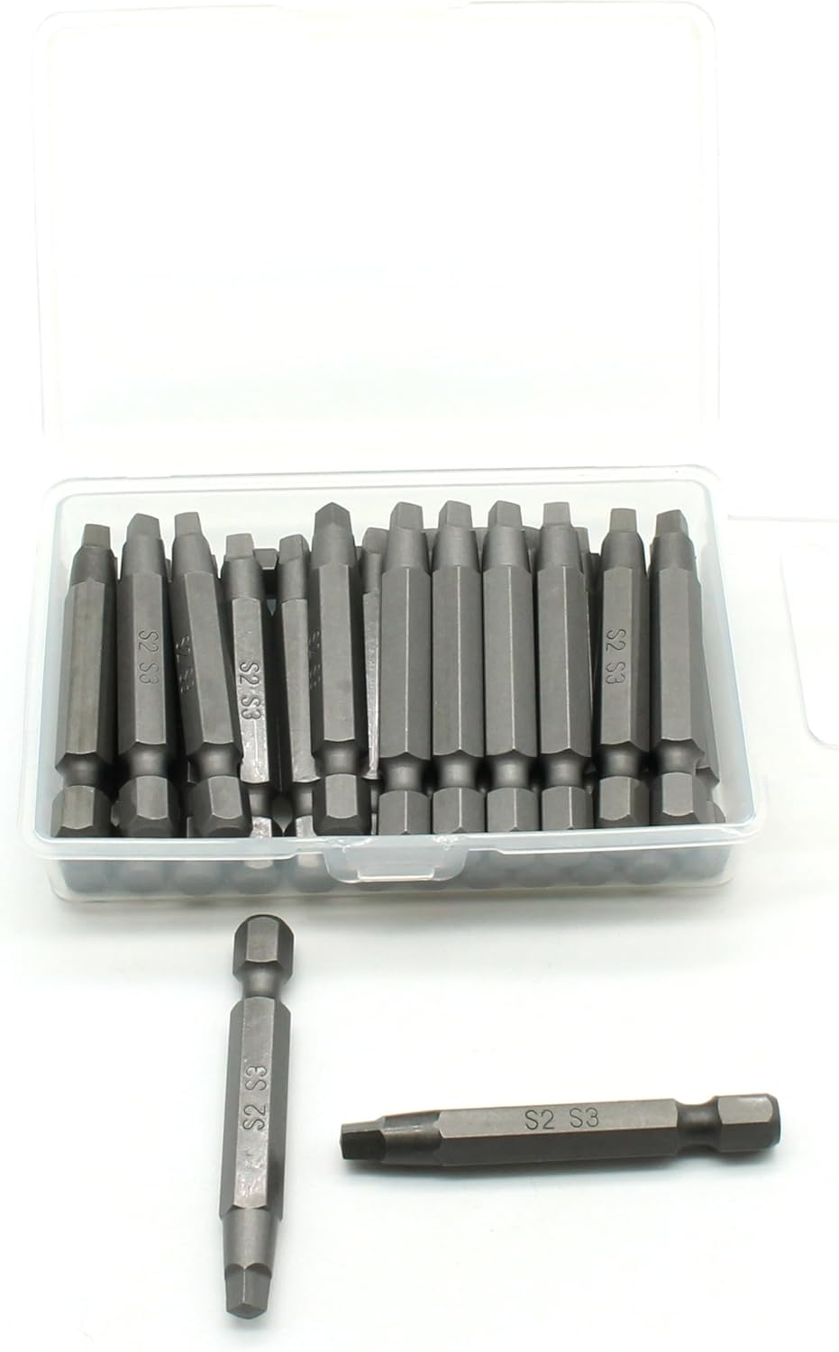 TMAX 25 pc #3 Square Robertson 2 Inch Screwdriver Insert Bits, Durable ...