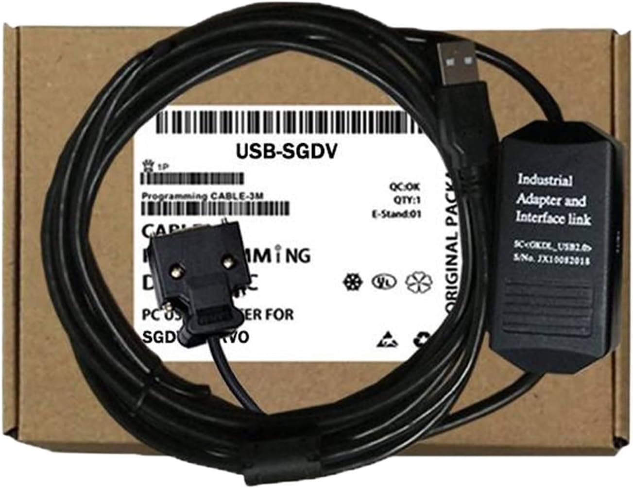 USB-SGDV for SGDV-∑-V Servo Driver CN3 USB Debugging Programming Cable ...