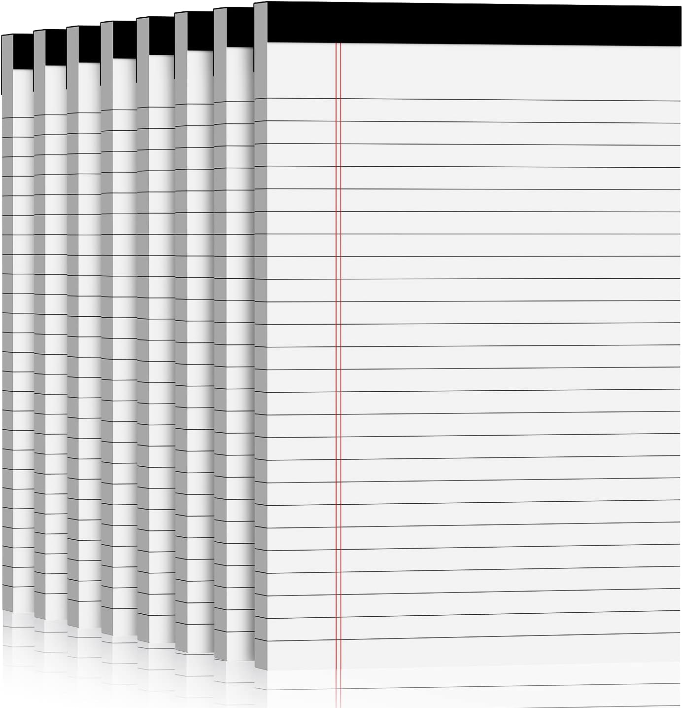 Legal Pads 5 x 8 Inch Note Pads, 8 Pack Notepad for Work Lined Writing ...